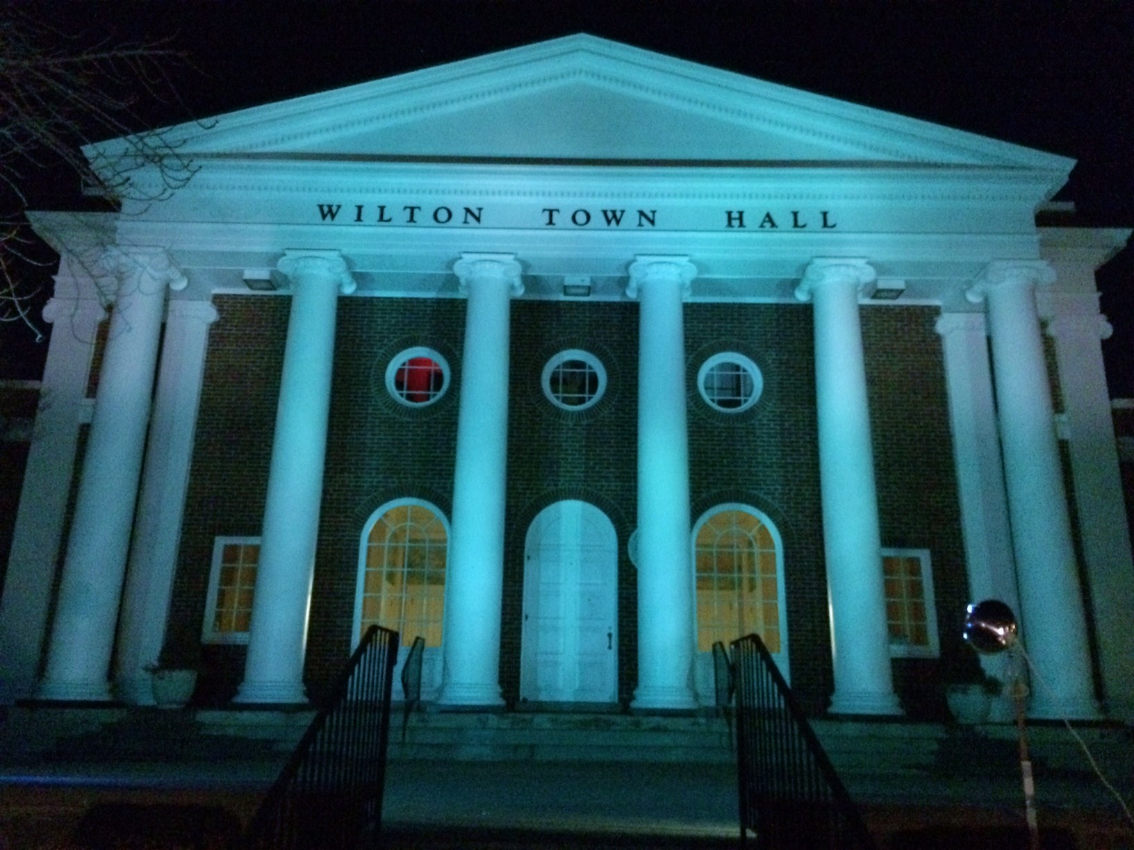 Town Hall Lights Up Autism Awareness Blue | Good Morning Wilton