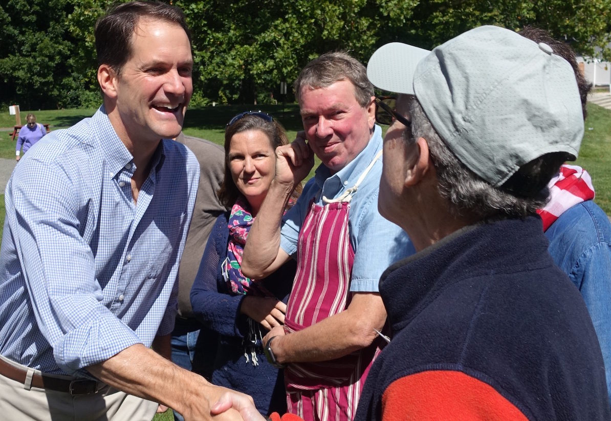 Himes Visits Wilton with Message for Dems: “We are the Stewards of ...