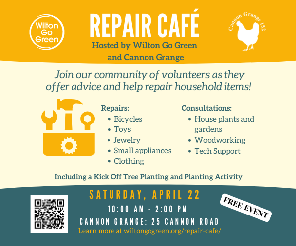 Repair Cafe - Good Morning Wilton