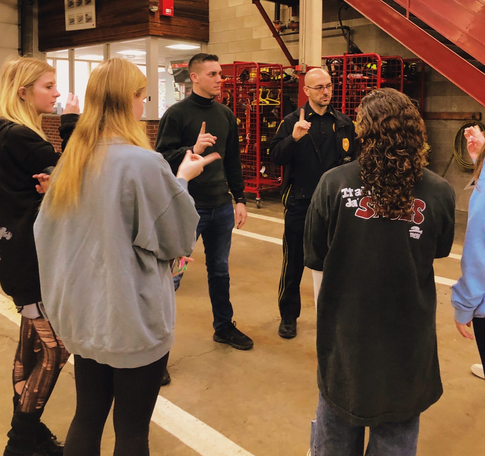 WHS Students Teach American Sign Language to Wilton First Responders ...