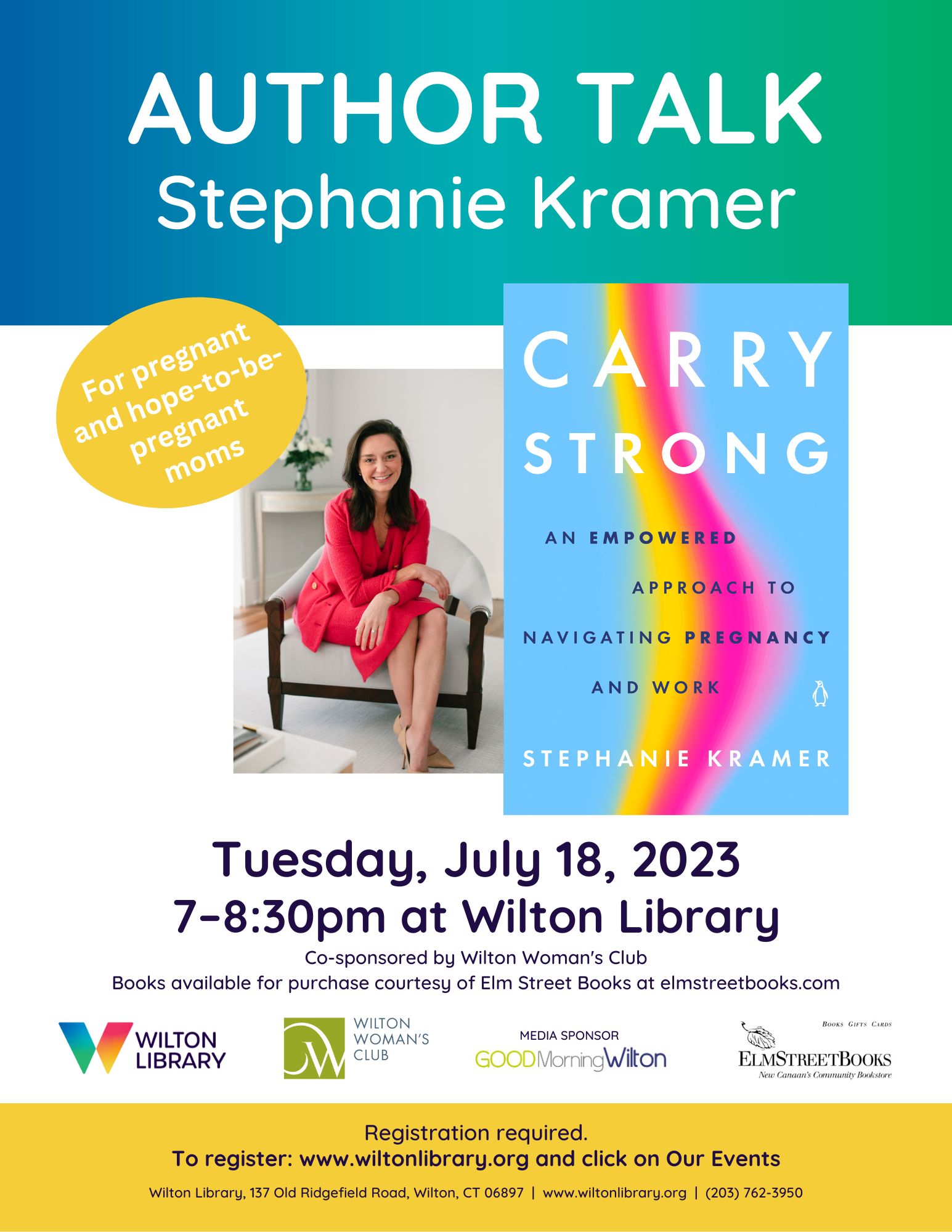 Author Talk: Stephanie Kramer - Carry Strong: An Empowered Approach to ...