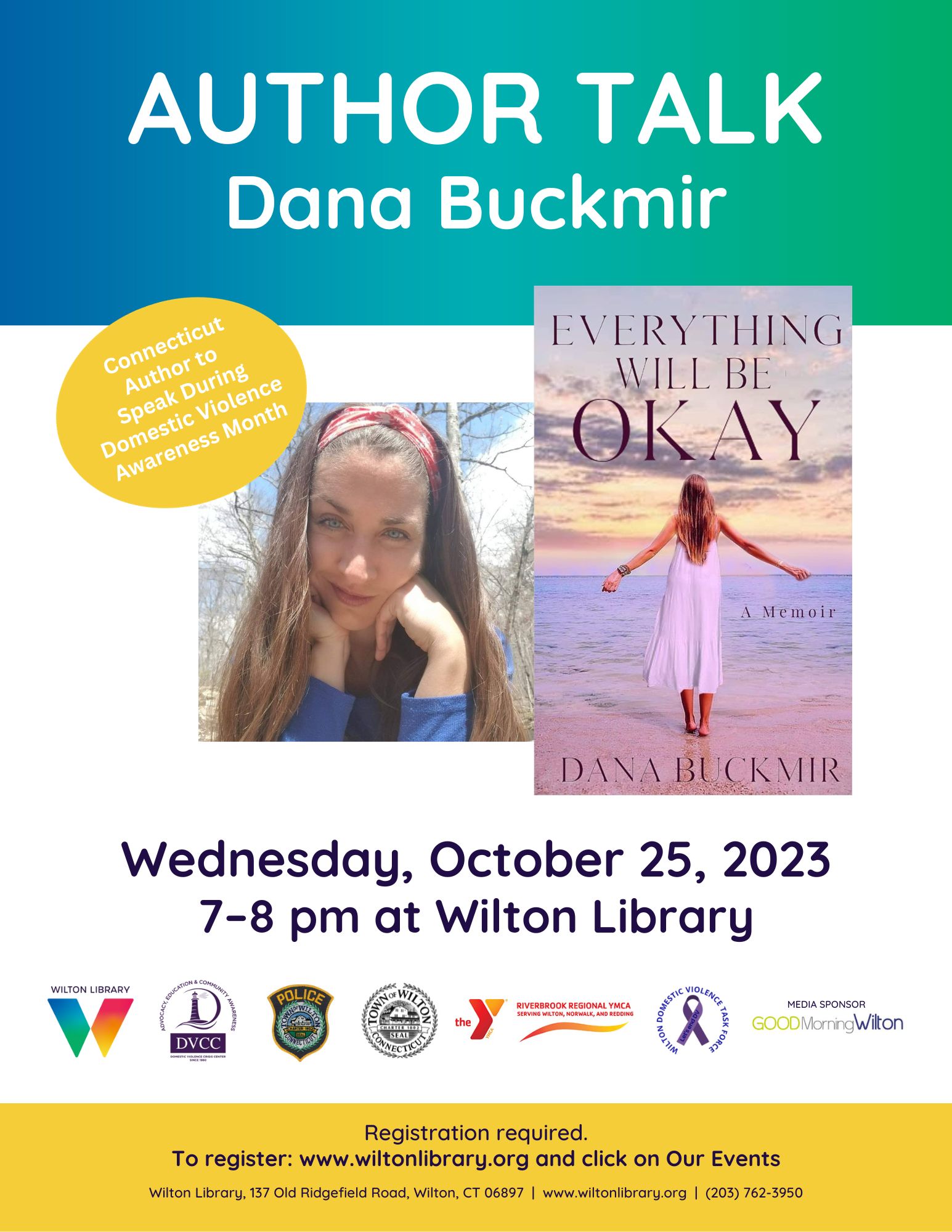 Author Talk: Dana Buckmir - Good Morning Wilton