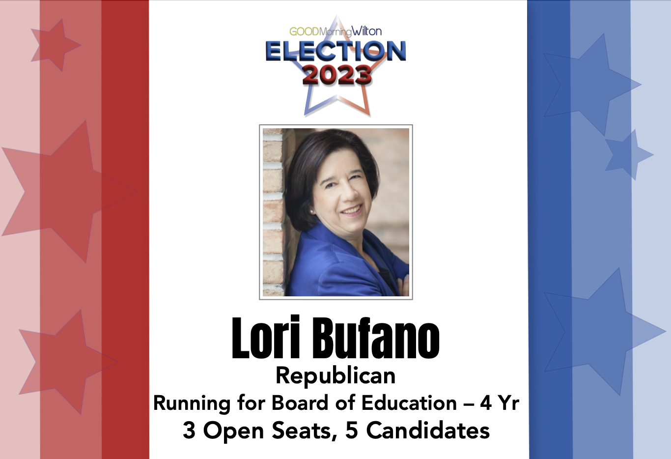 Election 2023: Meet the Candidate — Lori Bufano (R), RTC Endorsed ...