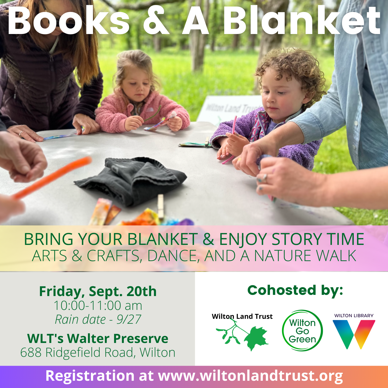Books & A Blanket - Good Morning Wilton