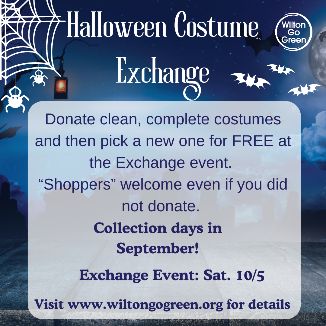 Halloween Costume Exchange — Collection Day - Good Morning Wilton