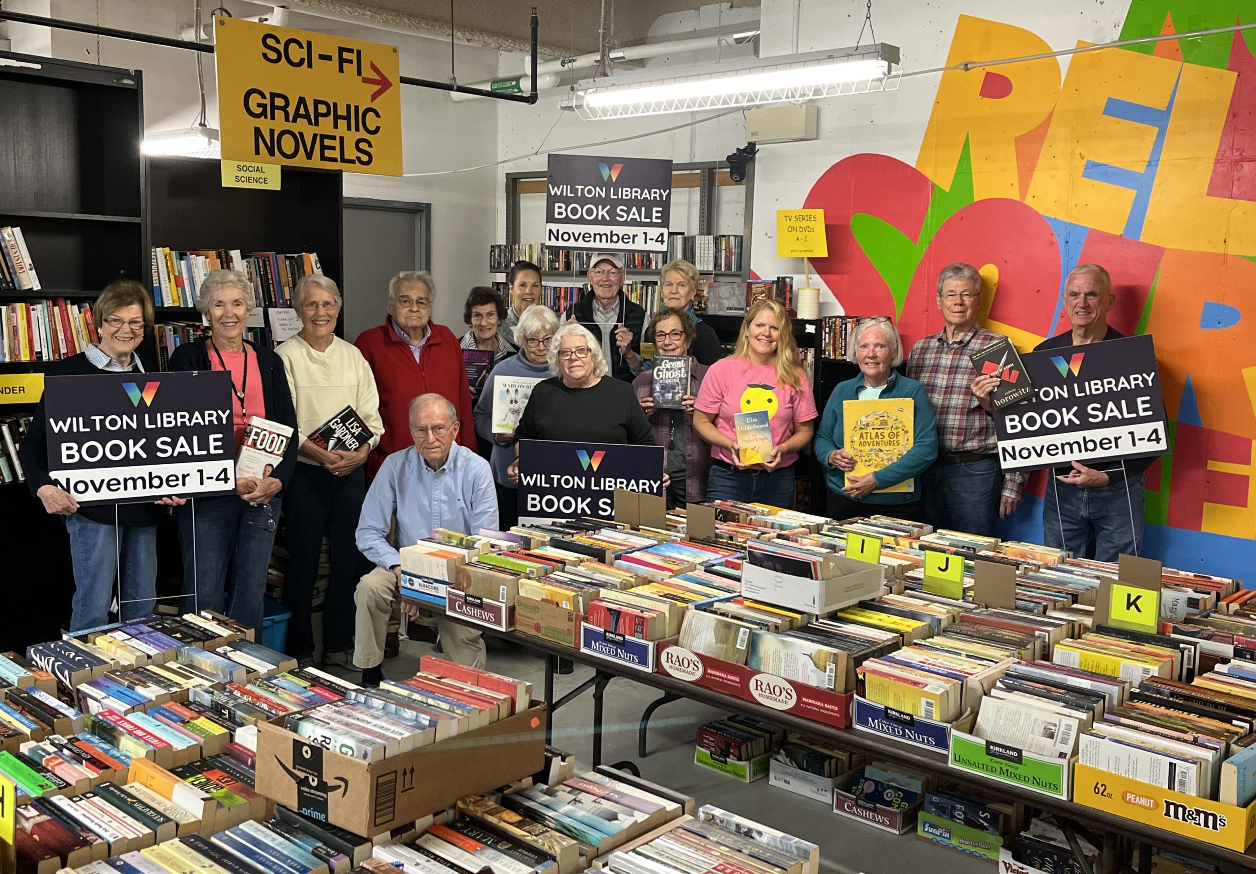 Wilton Library’s Awesome Autumn Book Sale Kicks Off November - Good ...