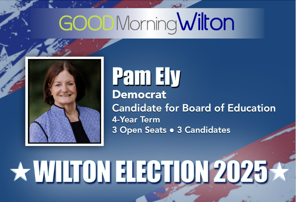 ELECTION 2025 — Pam Ely (D), Candidate for Board of Education - Good ...