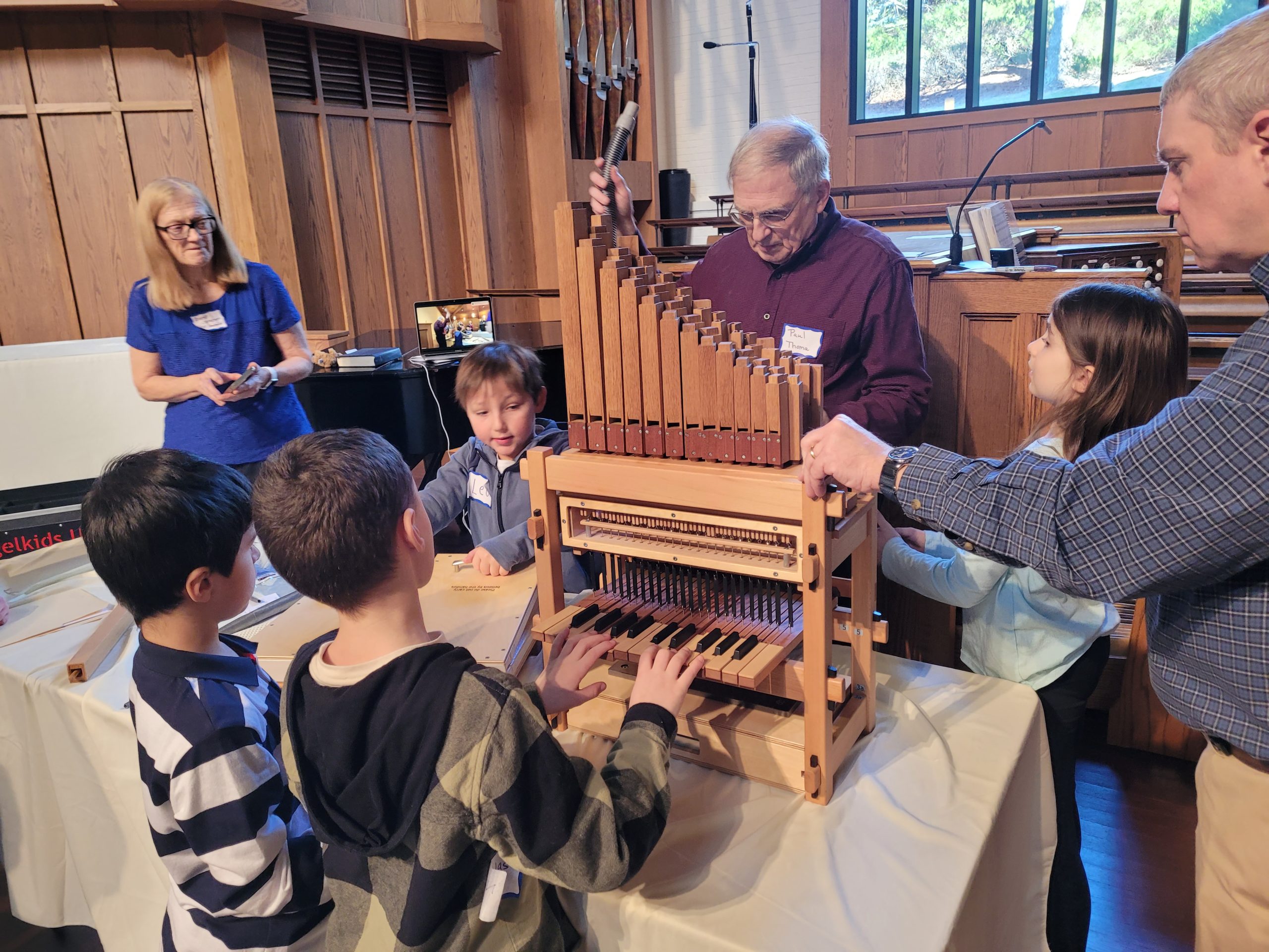 Play the Pipe Organ at "Pedals, Pipes, Pizza & OrgelKids" - Good ...